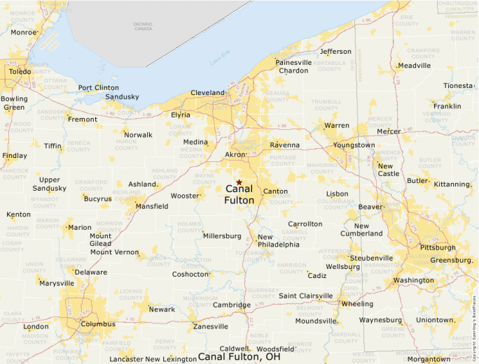 Street Map Of Canal Fulton Ohio at Ashley Smalley blog