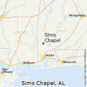 Cost of Living in Sims Chapel, Alabama