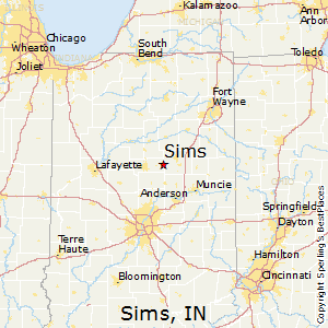 Cost of Living in Sims, Indiana