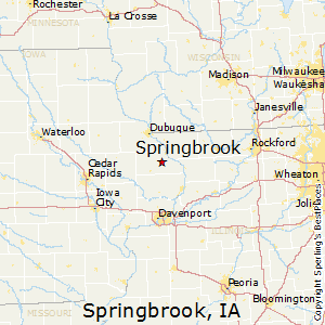 Cost of Living in Springbrook, Iowa