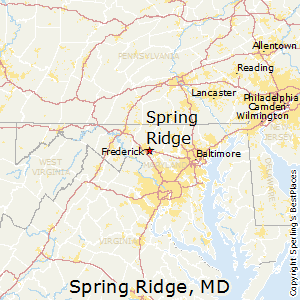 Cost of Living in Spring Ridge, Maryland