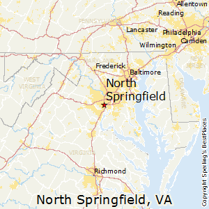 Cost of Living in North Springfield, Virginia