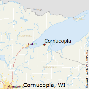 Climate in Cornucopia, WI