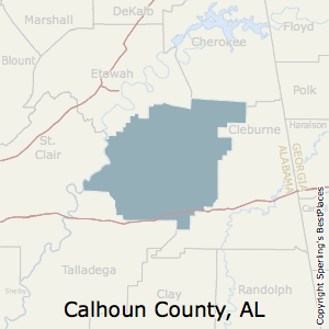 Calhoun County, Alabama Climate