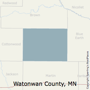 Best Places to Live in Watonwan County, Minnesota