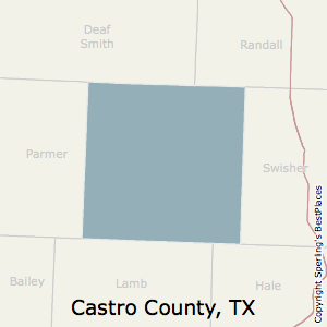 Best Places to Live in Castro County, Texas