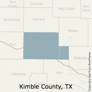 Best Places to Live in Kimble County, Texas