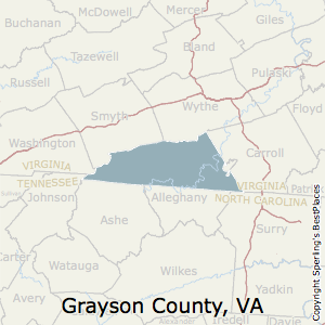 Grayson County, Virginia Climate