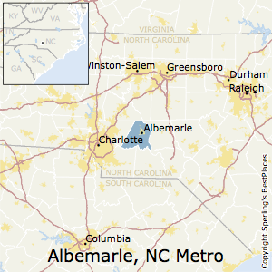 Best Places to Live in Albemarle Metro Area, North Carolina