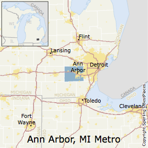 Best Places to Live in Ann Arbor Metro Area, Michigan