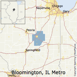 Best Places to Live in Bloomington Metro Area, Illinois