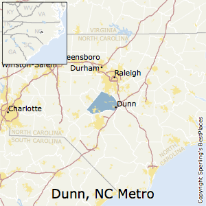 Best Places to Live in Dunn Metro Area, North Carolina