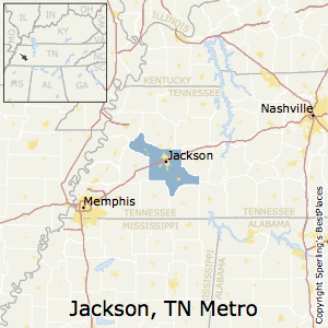 Best Places to Live in Jackson Metro Area, Tennessee
