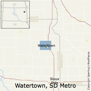 Best Places to Live in Watertown Metro Area, South Dakota