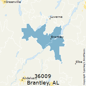 Brantley (zip 36009), AL