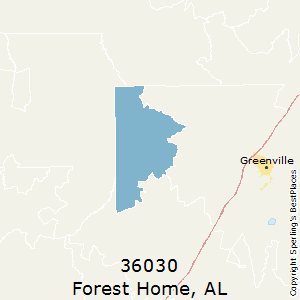 Forest Home (zip 36030), AL