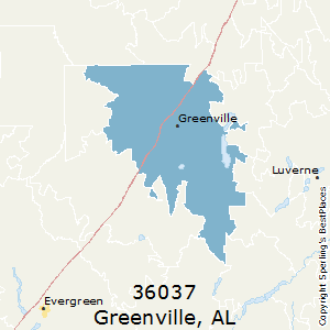 Greenville (zip 36037), AL