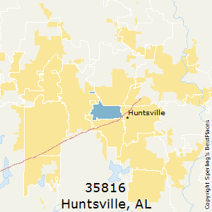 Huntsville (zip 35816), AL