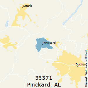 Pinckard (zip 36371), AL