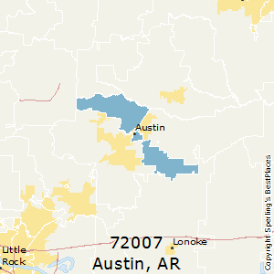 Best Places to Live in Austin (zip 72007), Arkansas