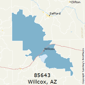 Willcox (zip 85643), AZ
