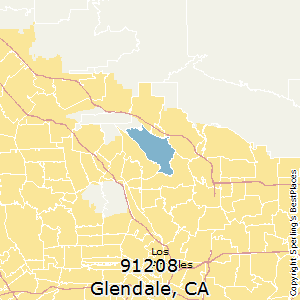 Glendale (zip 91208), CA