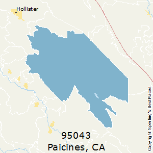 Paicines (zip 95043), CA