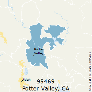 Potter Valley (zip 95469), CA