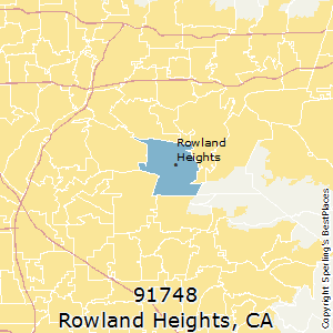 Rowland Heights (zip 91748), CA
