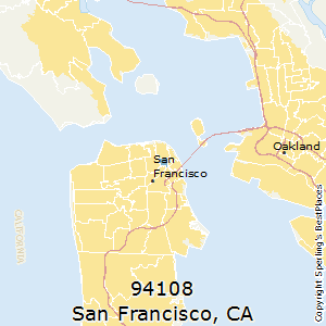 San Francisco (zip 94108), CA