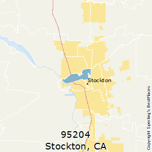 Stockton (zip 95204), CA