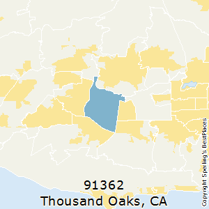 Thousand Oaks (zip 91362), CA
