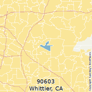 Whittier (zip 90603), CA