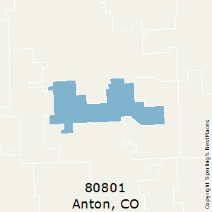 Anton (zip 80801), CO
