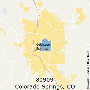 Colorado Springs (zip 80909), CO