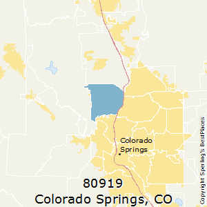 Best Places to Live in Colorado Springs (zip 80919), Colorado