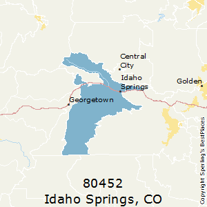 Idaho Springs (zip 80452), CO