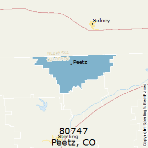 Peetz (zip 80747), CO