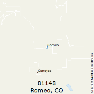 Romeo (zip 81148), CO
