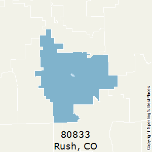 Rush (zip 80833), CO