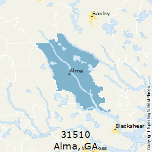 Alma (zip 31510), GA