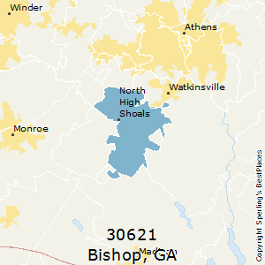 Bishop (zip 30621), GA