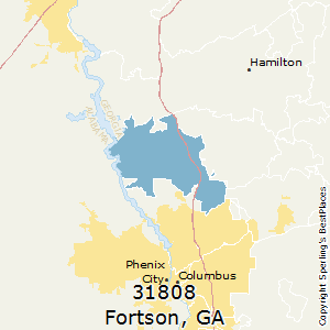 Fortson (zip 31808), GA