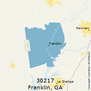 Franklin (zip 30217), GA