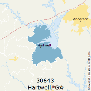 Hartwell (zip 30643), GA