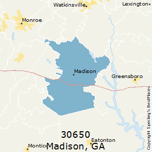 Best Places to Live in Madison (zip 30650), Georgia
