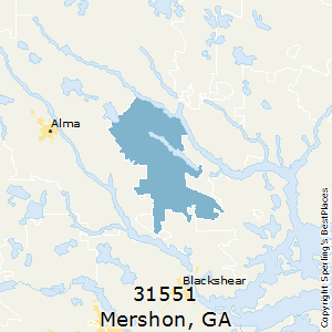 Mershon (zip 31551), GA