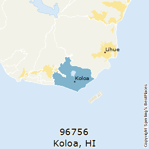 Koloa (zip 96756), HI