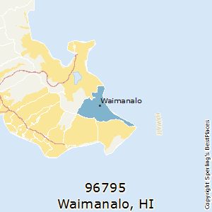 Waimanalo (zip 96795), HI