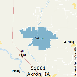 Best Places to Live in Akron (zip 51001), Iowa
